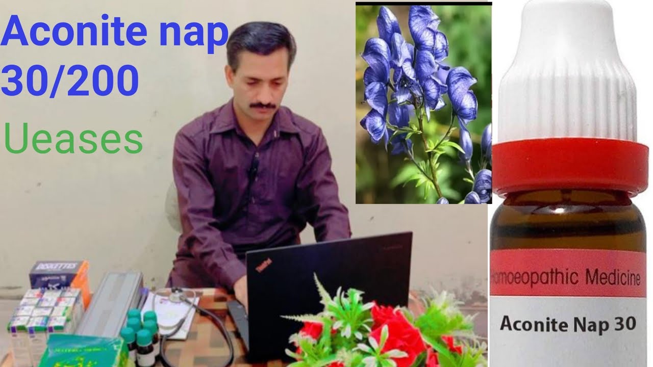 Aconite Nap ||By Dr Dilawar Hussain in Urdu/Hindi || homeopathic ...