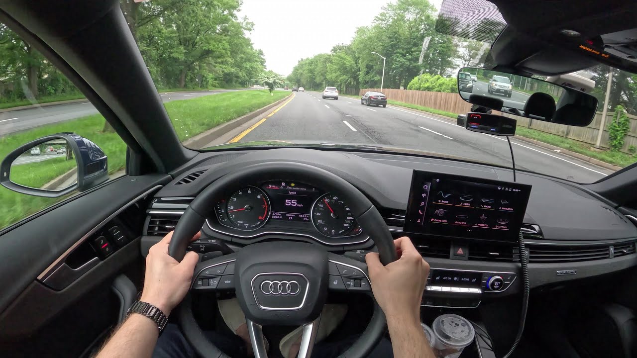 2024 Audi A4 45 TFSI Quattro - POV Test Drive - YouTube