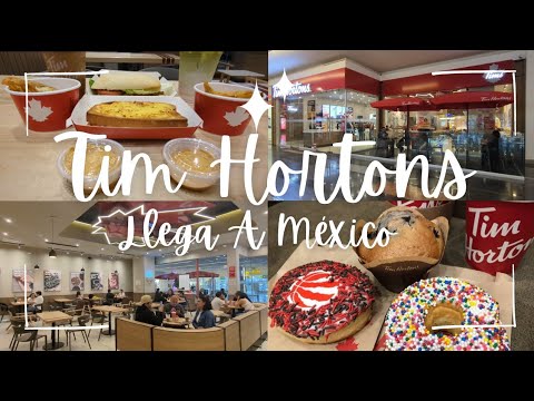 ¿Cuando Llega Tim Hortons A Mexico? / Precios, Menú, Coffee, Donuts ...