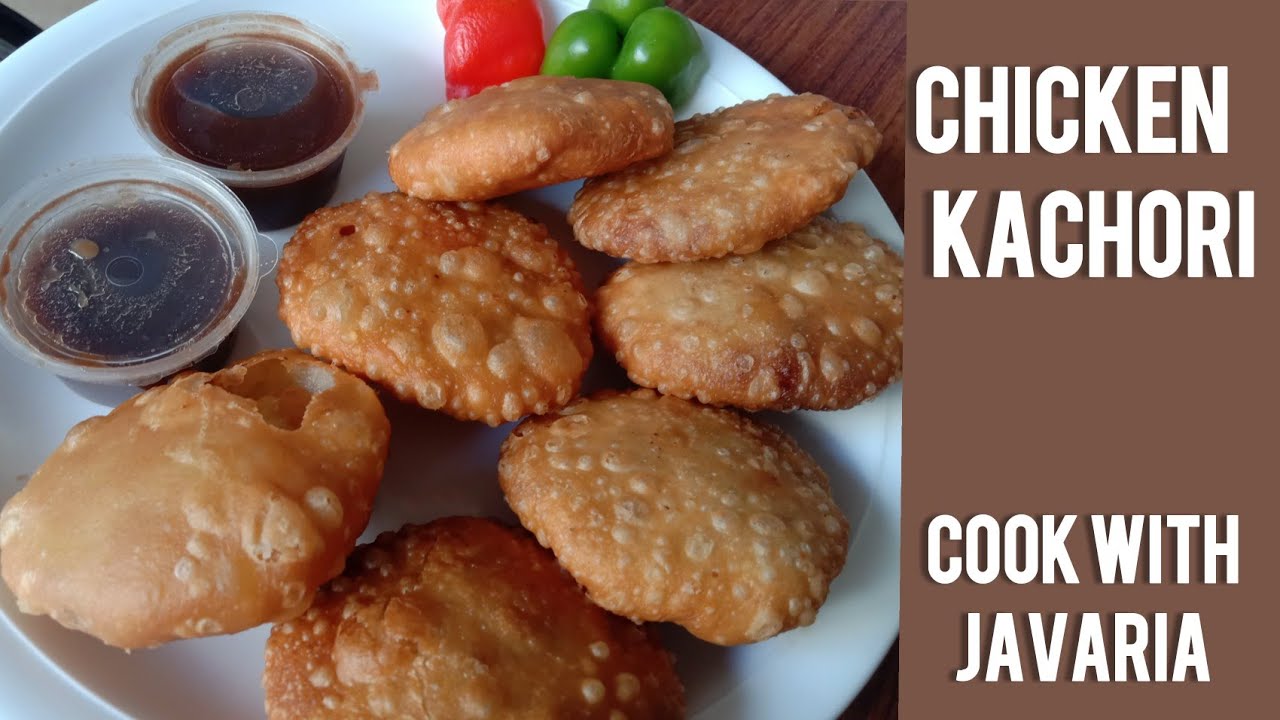 Chicken Kachori|Kachori recipe|Street food|Commercial style|چکن کچوری ...