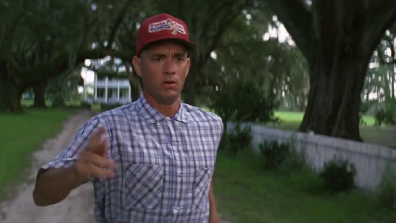 Forrest Gump 1994 Running scene 'Run Forrest Run' - YouTube