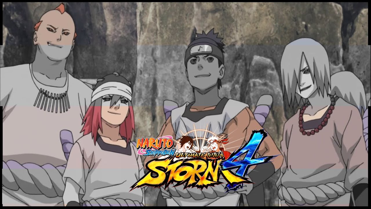 Naruto Shippuden Ultimate Ninja Storm 4 - The Sound 4 Characters Leaked ...