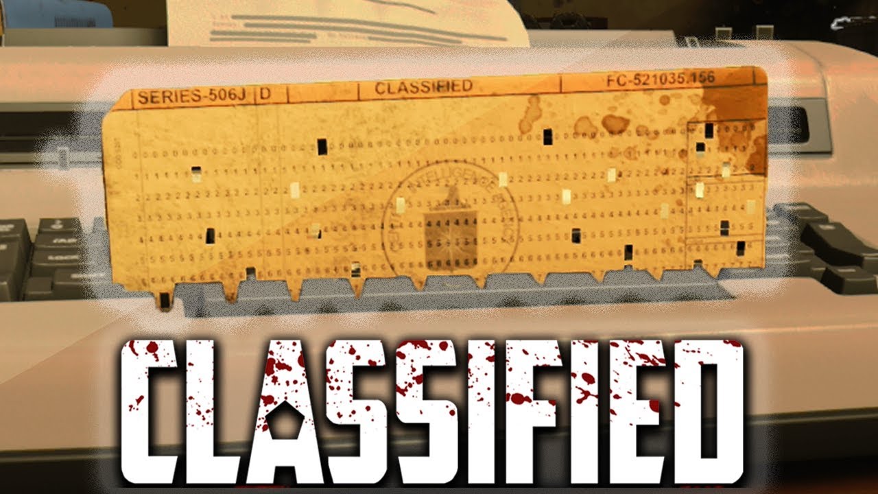 BO4 "CLASSIFIED" PUNCH CARD EASTER EGG GUIDE - AUDIO QUOTE EASTER EGG ...