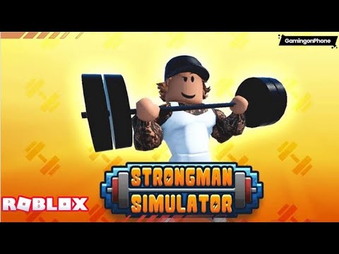 roblox strong man game part 1 please subscribe and like thise vidio ☺☺☺ ...