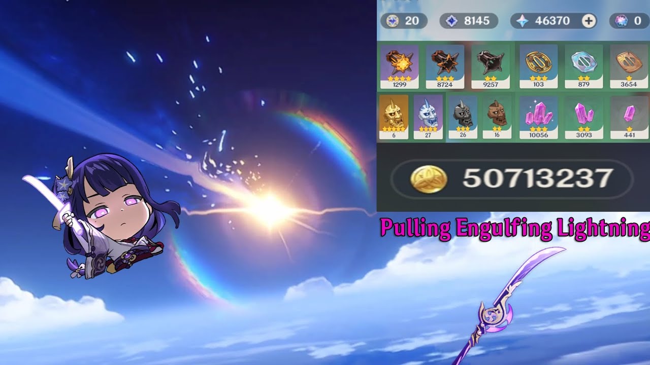 Recap my Livestream Gacha Engulfing Lightning 3.3 - YouTube