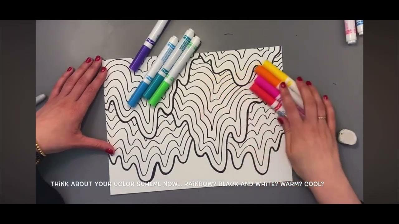 Jen Stark Drip Drawing - 2024 - YouTube