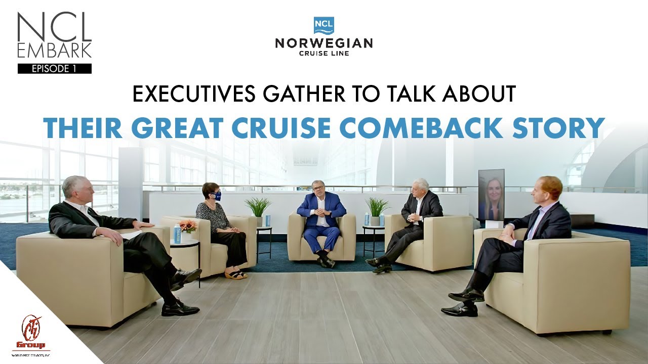 News for Crew - NCL's Great Comeback! - Frank Del Rio and his Executive ...