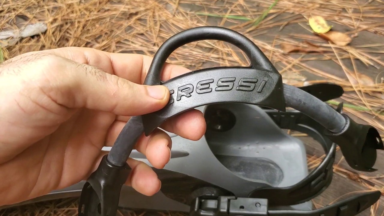 Scuba Diving: Cressi EBS Fin Strap for Reaction/Frog Plus Installation ...