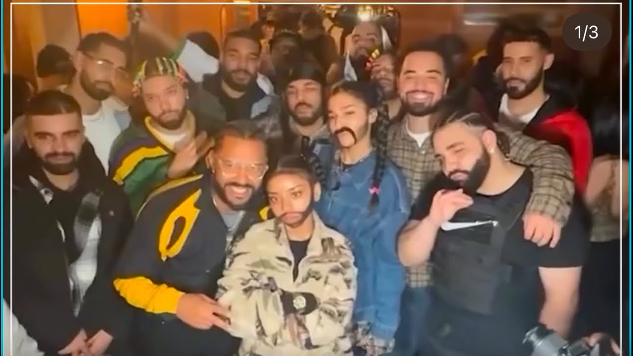 Drake had a lookalike contest today! Hundreds of people showed up & the ...