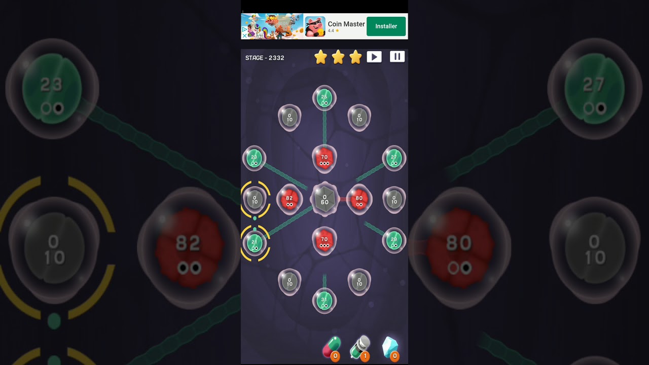 Cell expansion wars 2332 🧙‍♂️ walkthrough ⭐⭐⭐ - YouTube