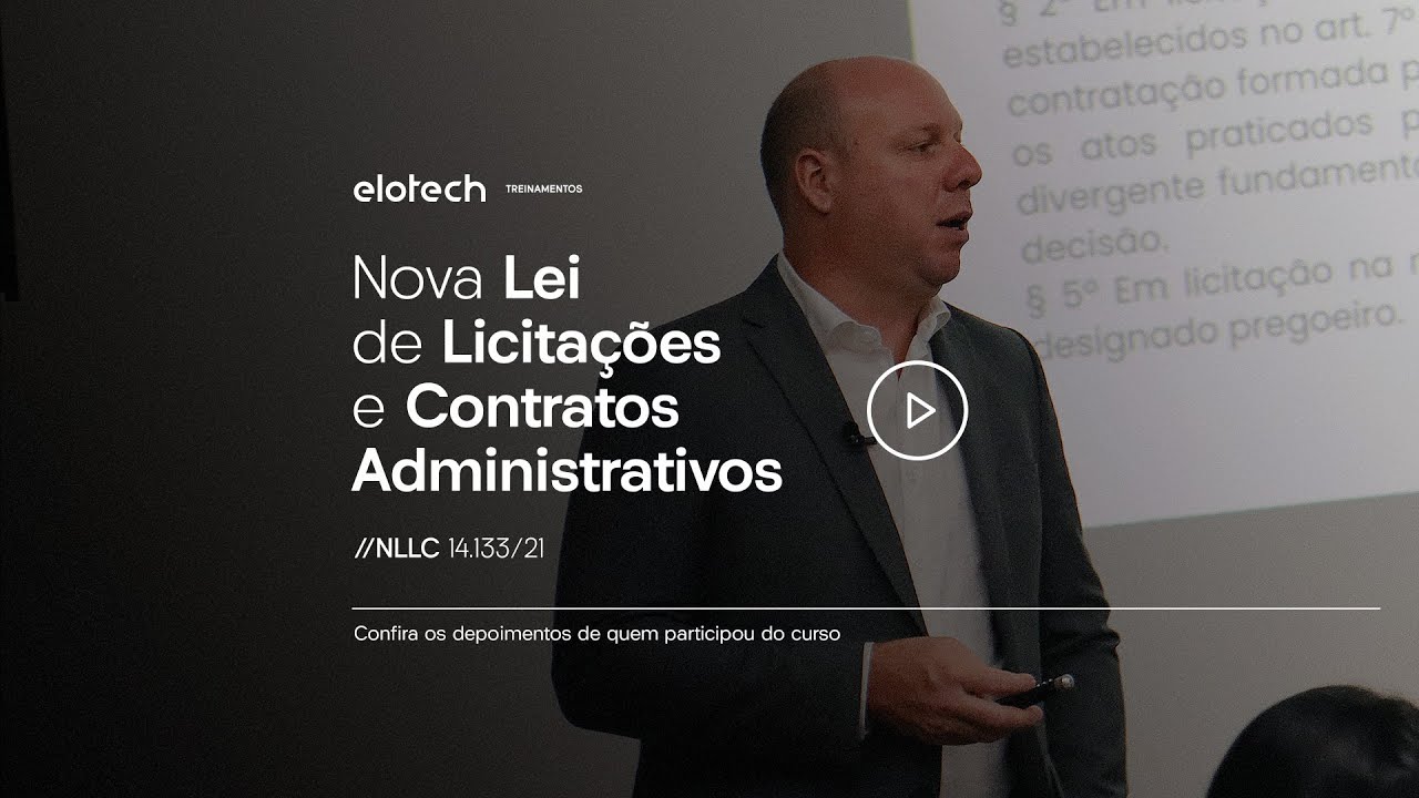 Nova Lei de Licitações e Contratos Administrativos | Elotech ...