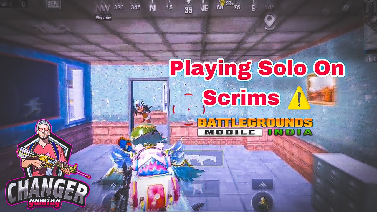 Solo On Scrims ⚠️ || Scrims Clips || Changer Gaming - YouTube