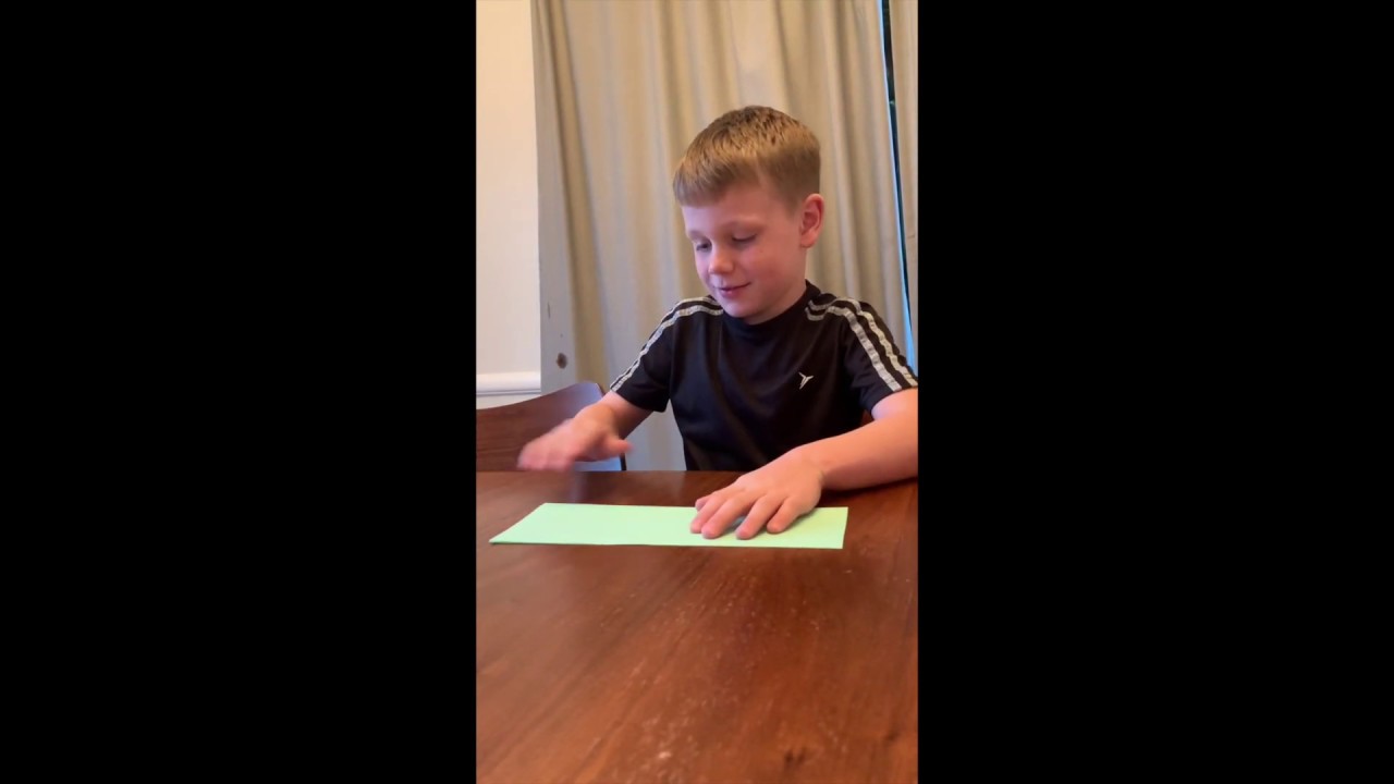 How to Create a Plasma X Paper Airplane - YouTube