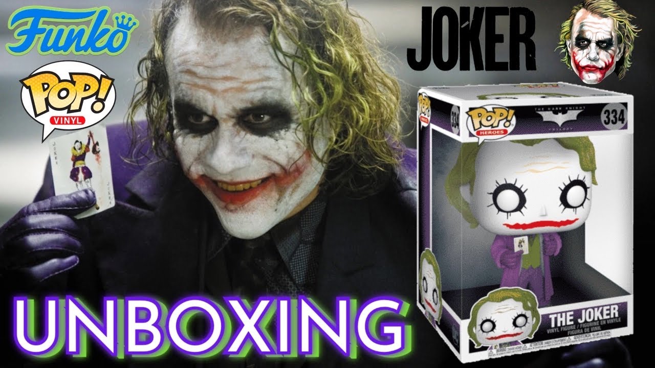 The Joker 10 Inch Funko Pop Unboxing - YouTube