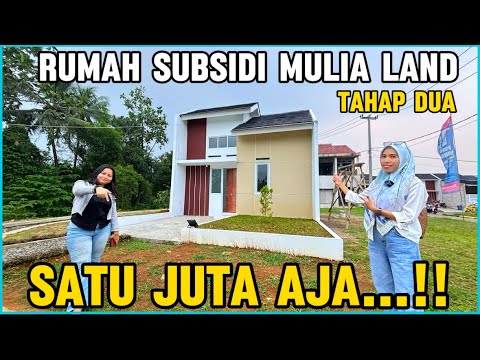 Rumah Subsidi Minimalis Mulia Land Tahap 2 Buka Lagi - YouTube