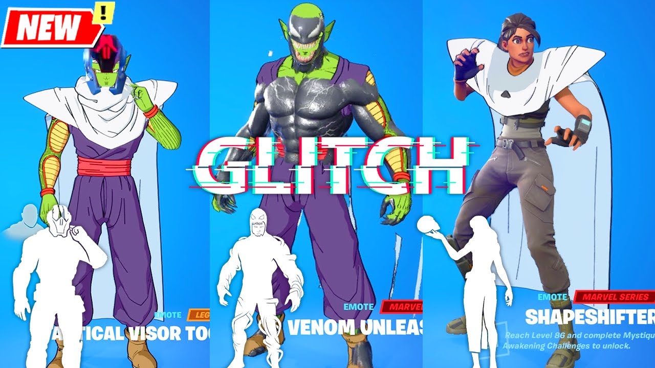 Piccolo doing all Fortnite Built-In Emotes シ - YouTube