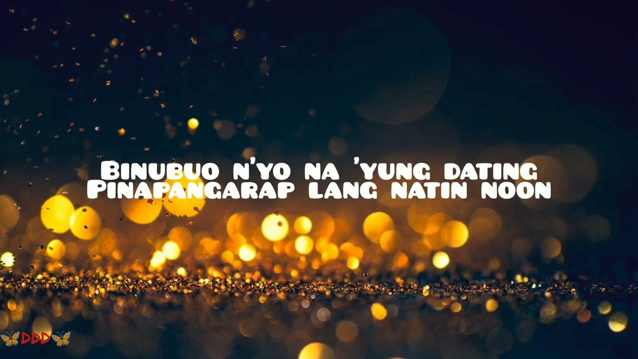 Bandang Lapis - Kung Alam mo lang (lyrics) - YouTube