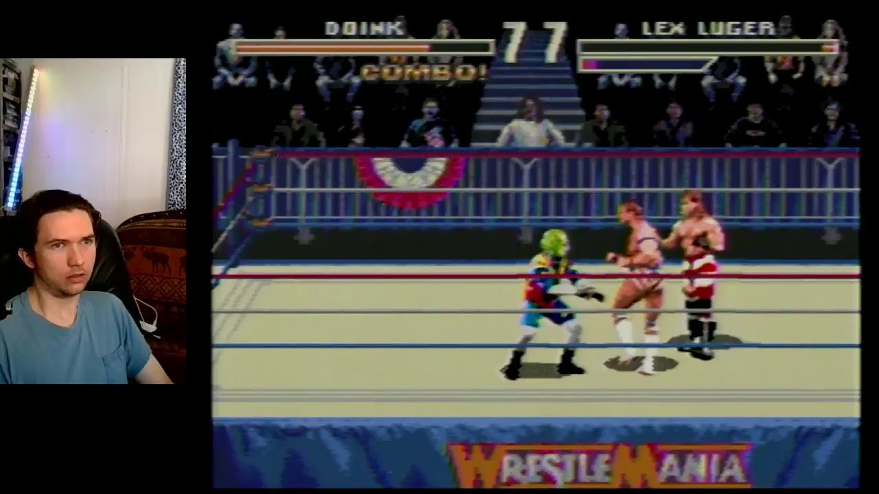 WWF Wrestle Mania The Arcade Game 1995 on Sega Genesis - YouTube