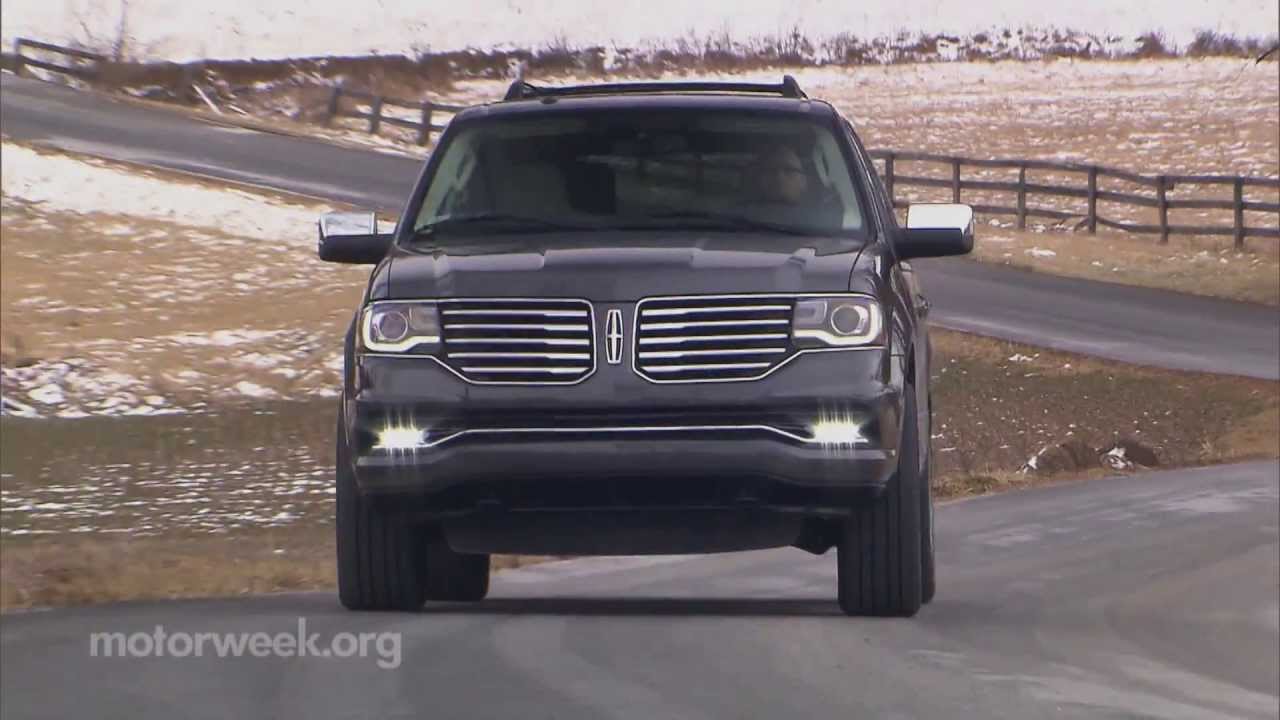 MotorWeek | Road Test: 2015 Lincoln Navigator - YouTube