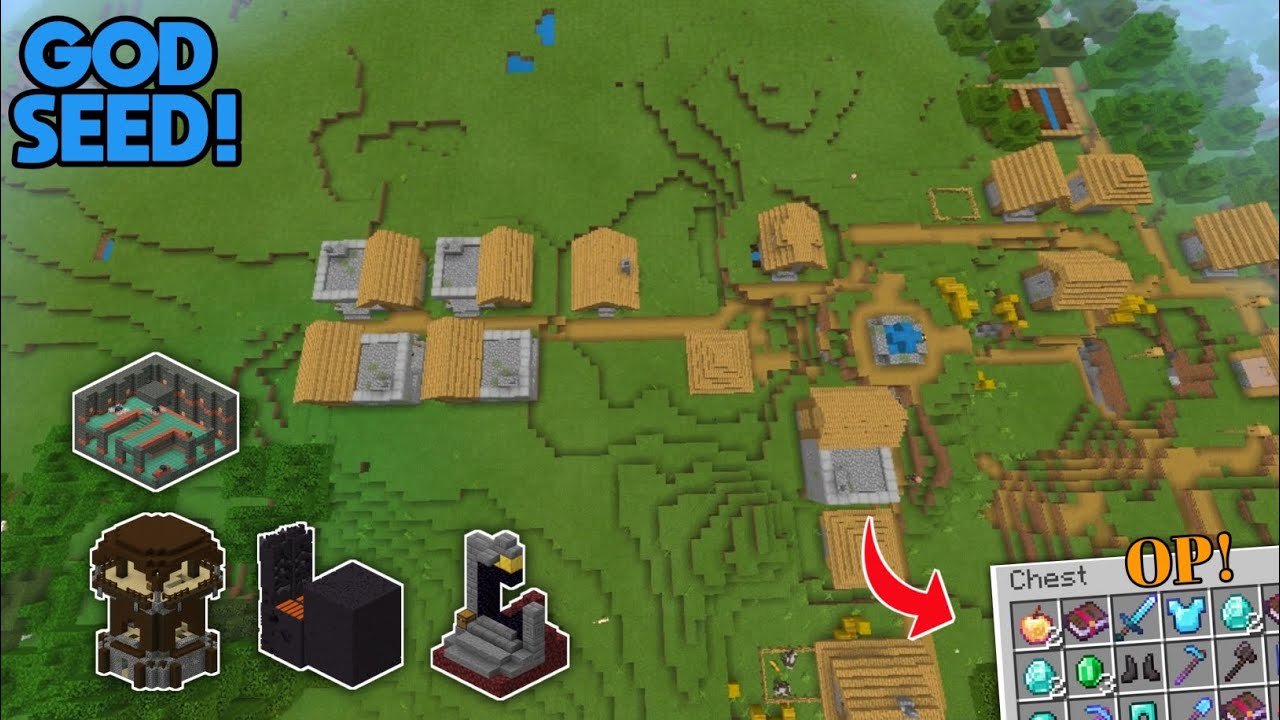 [GOD SEED] Minecraft 1.21 Bedrock & Pe | Minecraft Seeds 1.21 ...