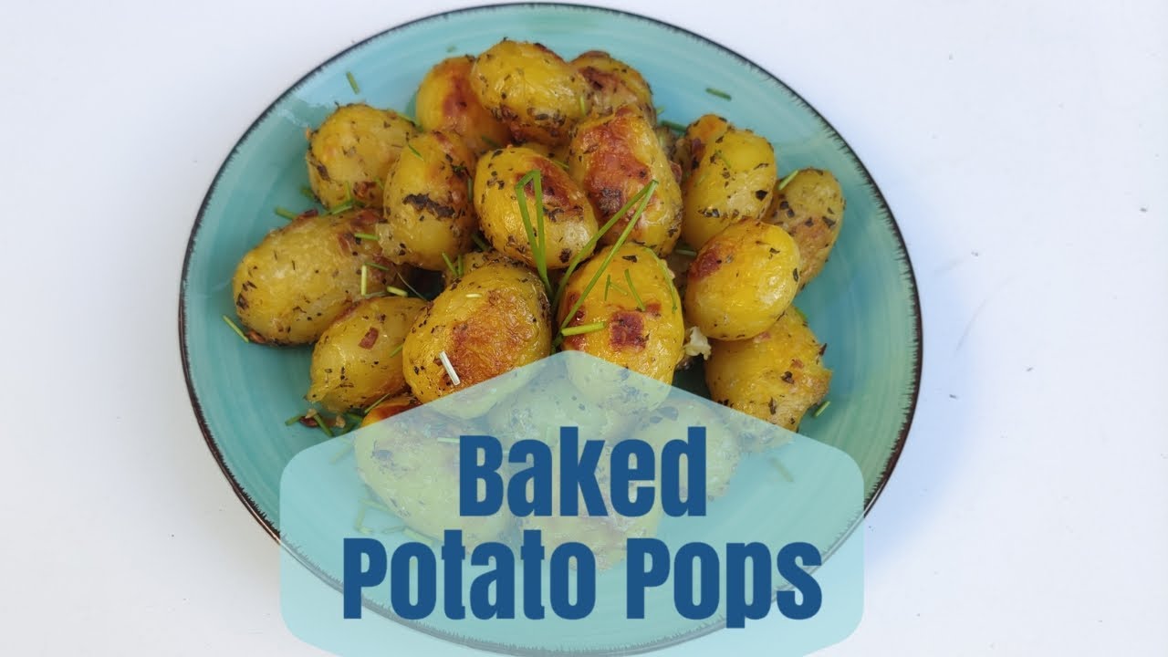 Baked Potato Pops | Tasty party snack | No frying needed | Easy to make ...