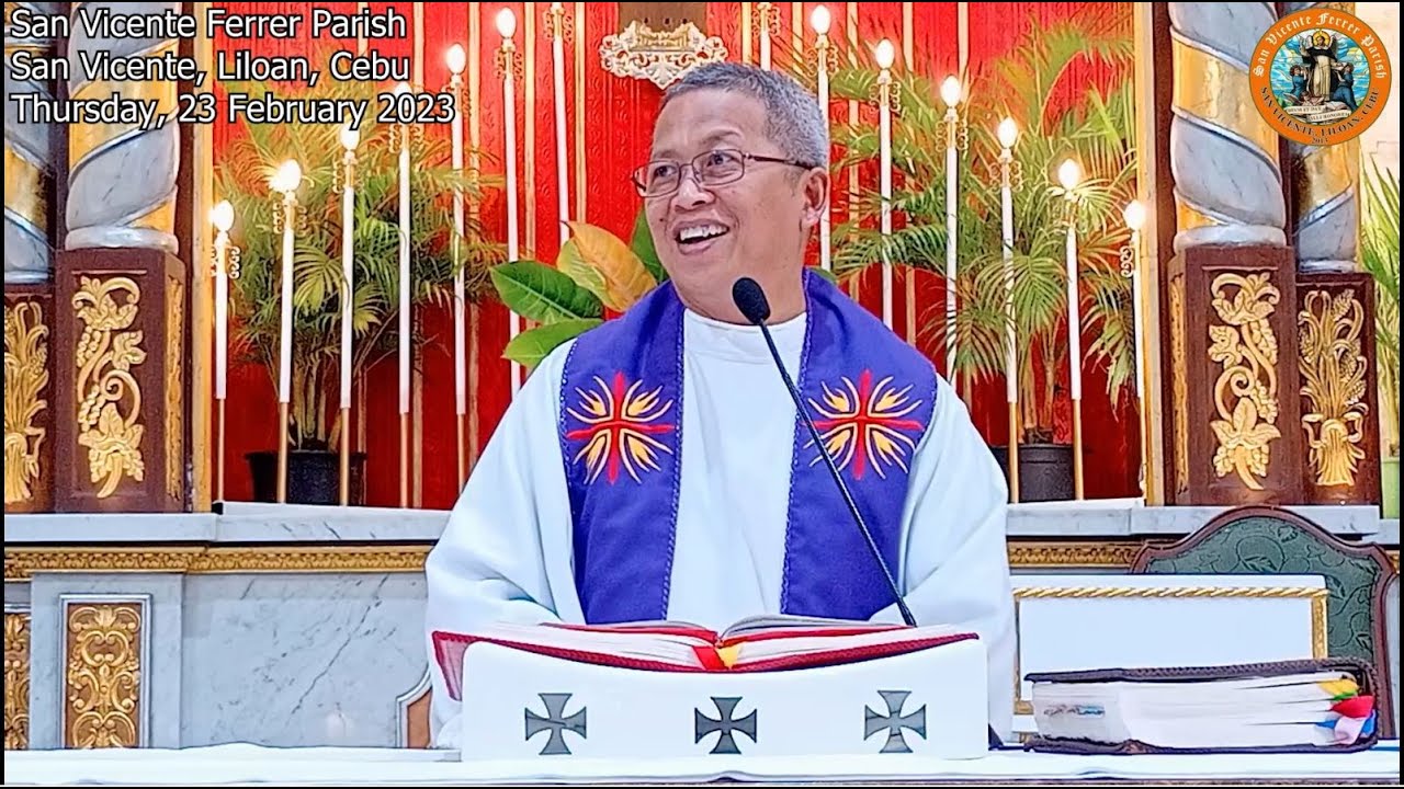 "Unsaon pag-amping ang kinabuhi?" - 2/23/2023 Misa ni Fr. Ciano Ubod sa ...