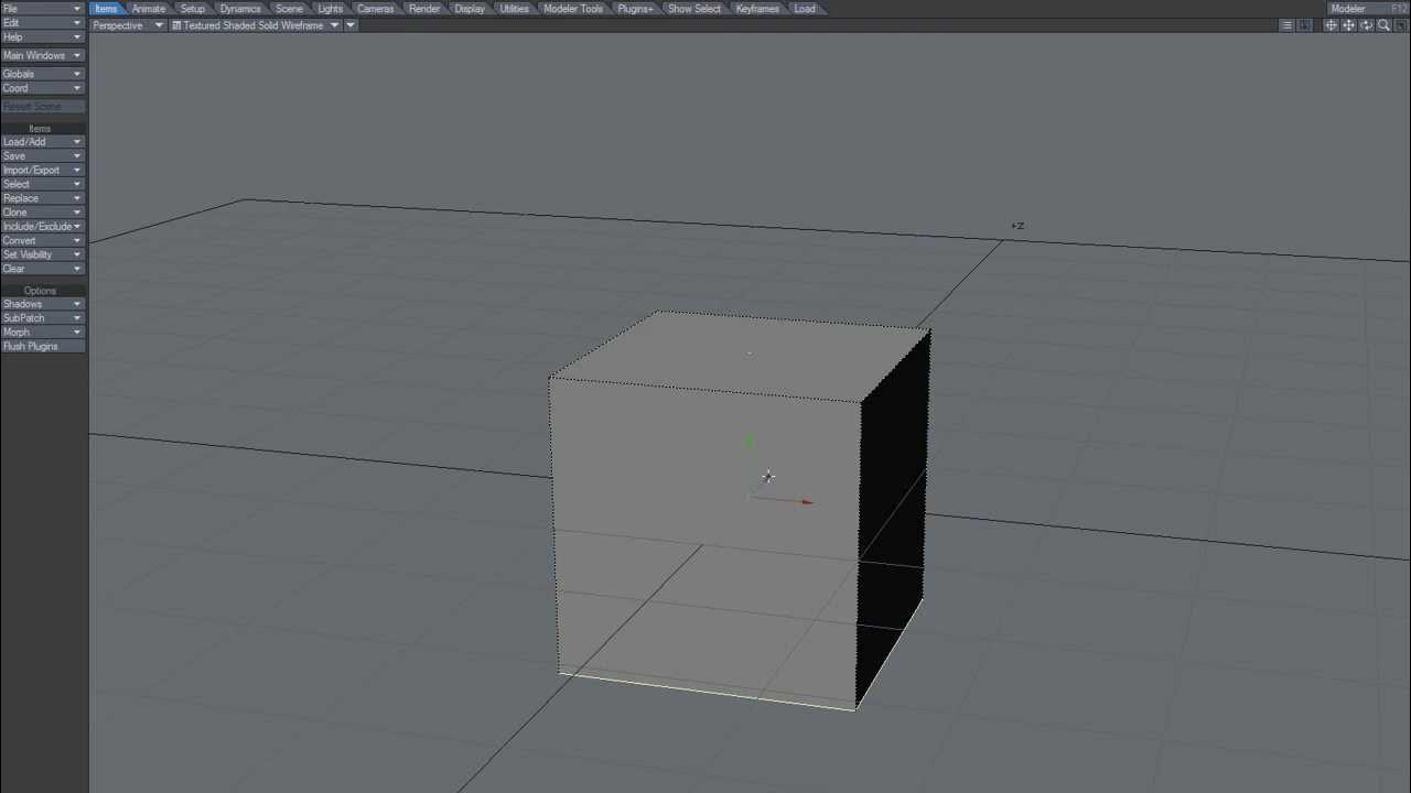 LightWave UI - Send Object to Layout (Ø) - YouTube