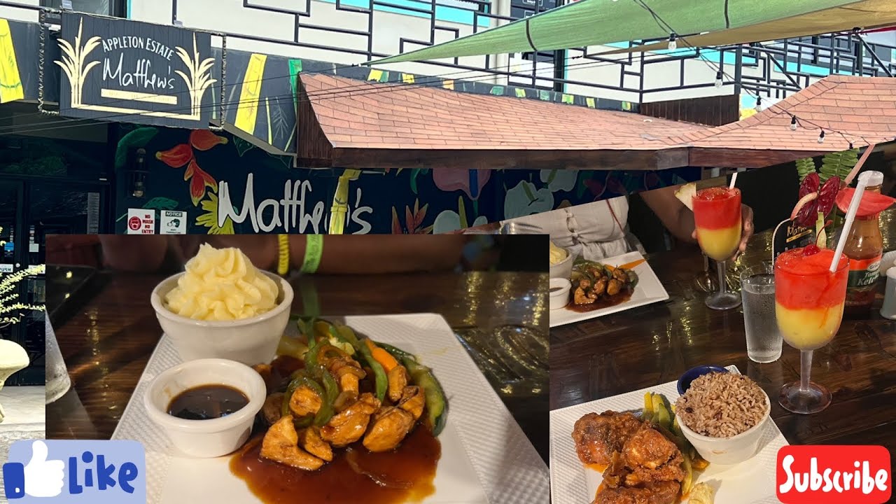 Dine in Negril at Mathew’s Restaurant & Bar @WIMMSKITCHEN - YouTube