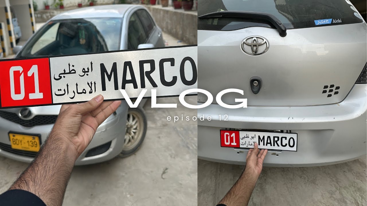 Mechanic Ayaan🧑‍🔧 | number plate lagai👄 - YouTube
