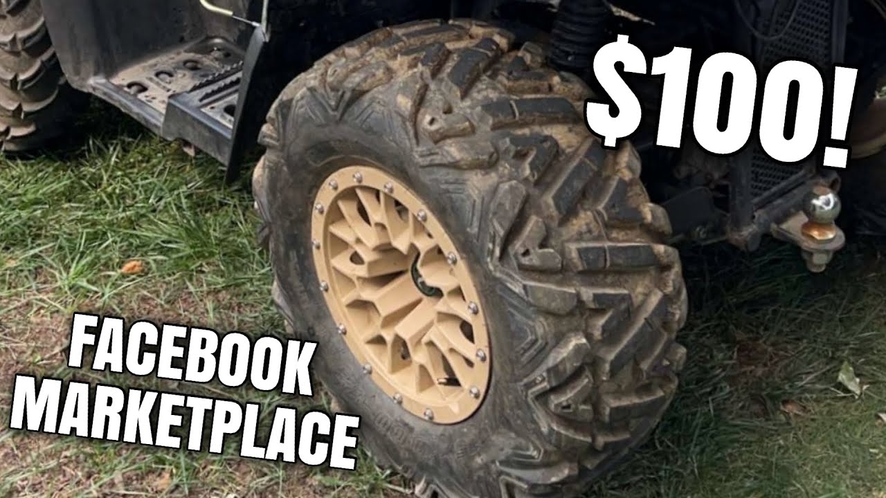Buying The Cheapest Wheels and Tires for my Quad on Facebook ...
