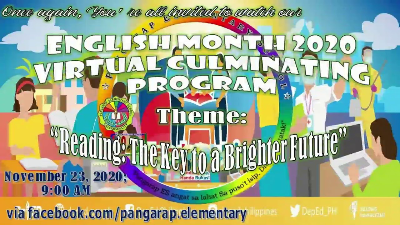 ENGLISH MONTH CULMINATING PROGRAM 11/23/2020 - YouTube