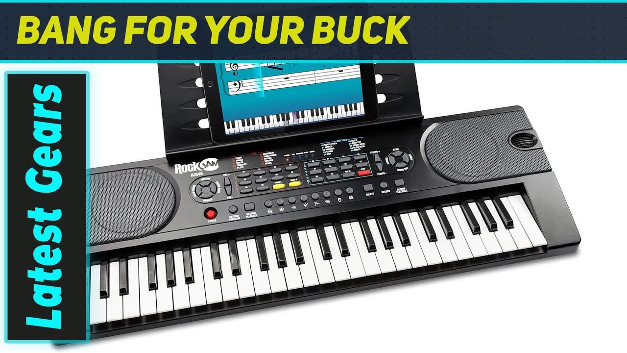 RockJam 49 Key Keyboard: Best Beginner Piano Kit - YouTube