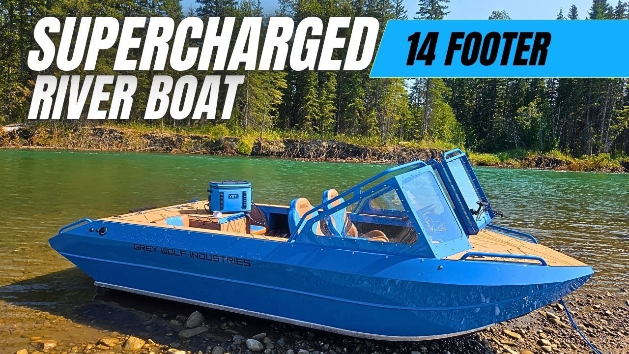 Our New 14ft Supercharged Mini River Jet Boat Build from Greywolf ...