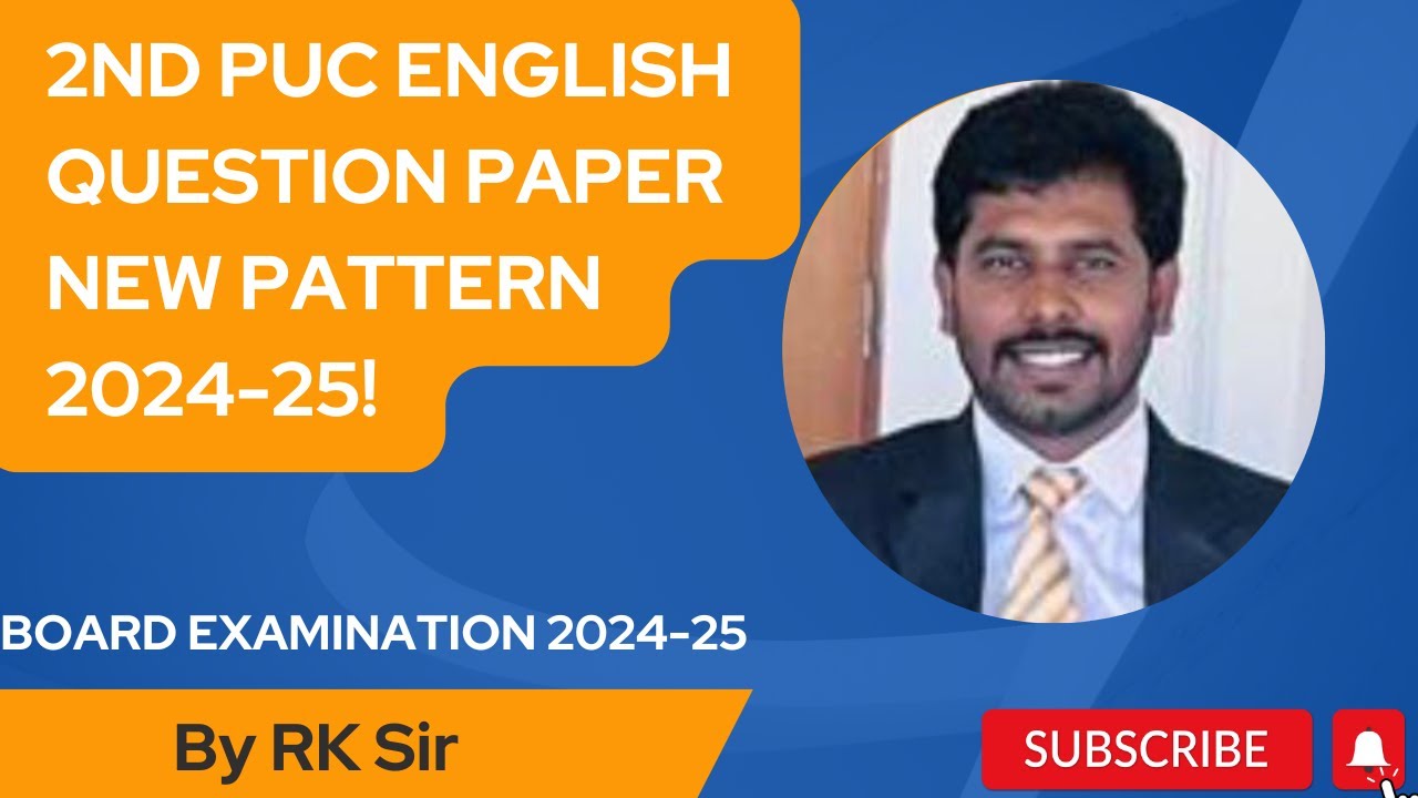 2nd PUC New Exam Pattern 2024 | Updated Format & Important Changes ...