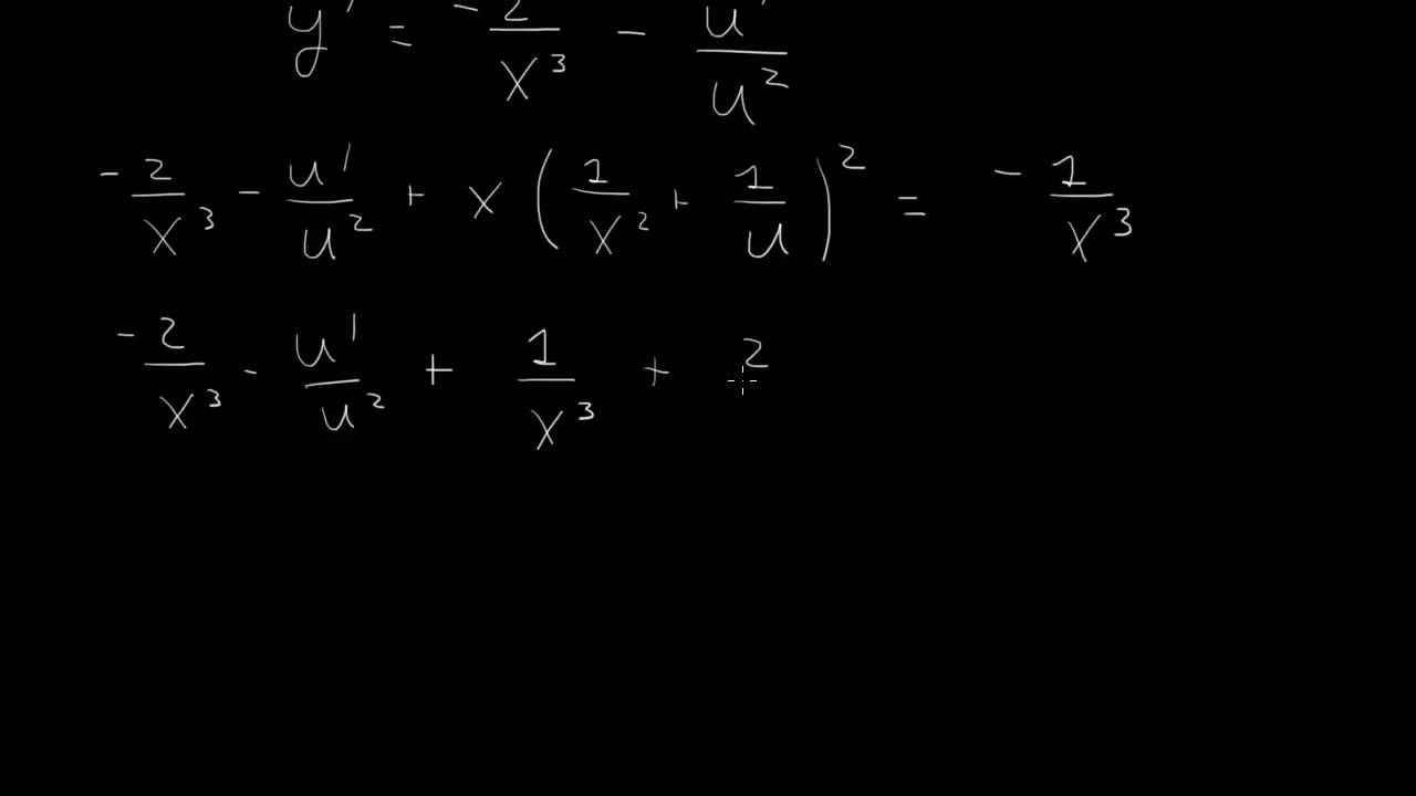 Riccati ode - YouTube