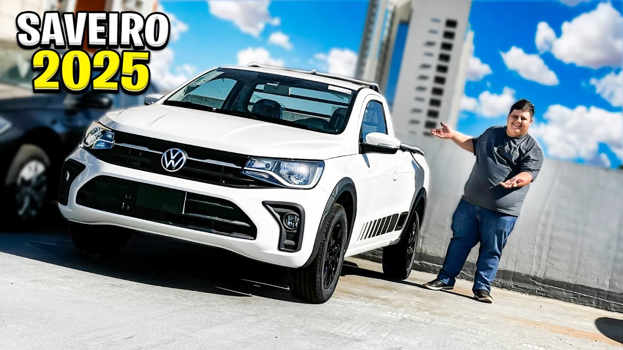 NOVA SAVEIRO TRENDLINE CABINE SIMPLES 2025! - YouTube