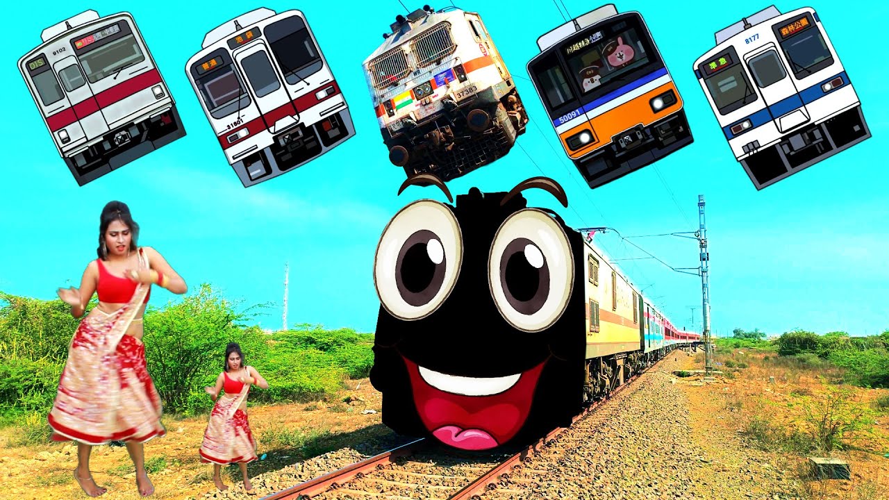 funny train amazing new model 2024 video || funny vehicle train ...