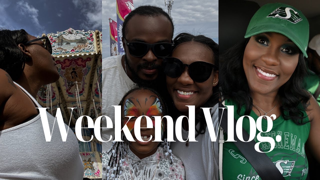 Sask Long Weekend | Queen City Ex + Riders Game - YouTube