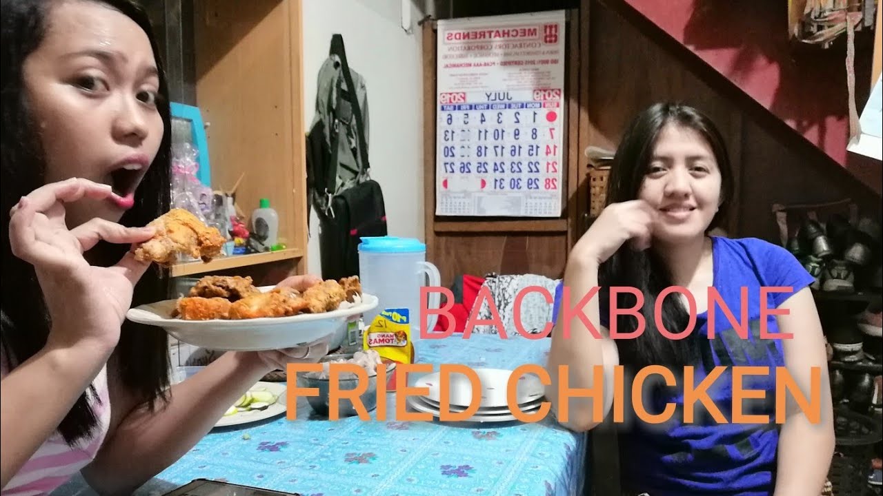 FRIED BACKBONE CHICKEN 👌😉 - YouTube