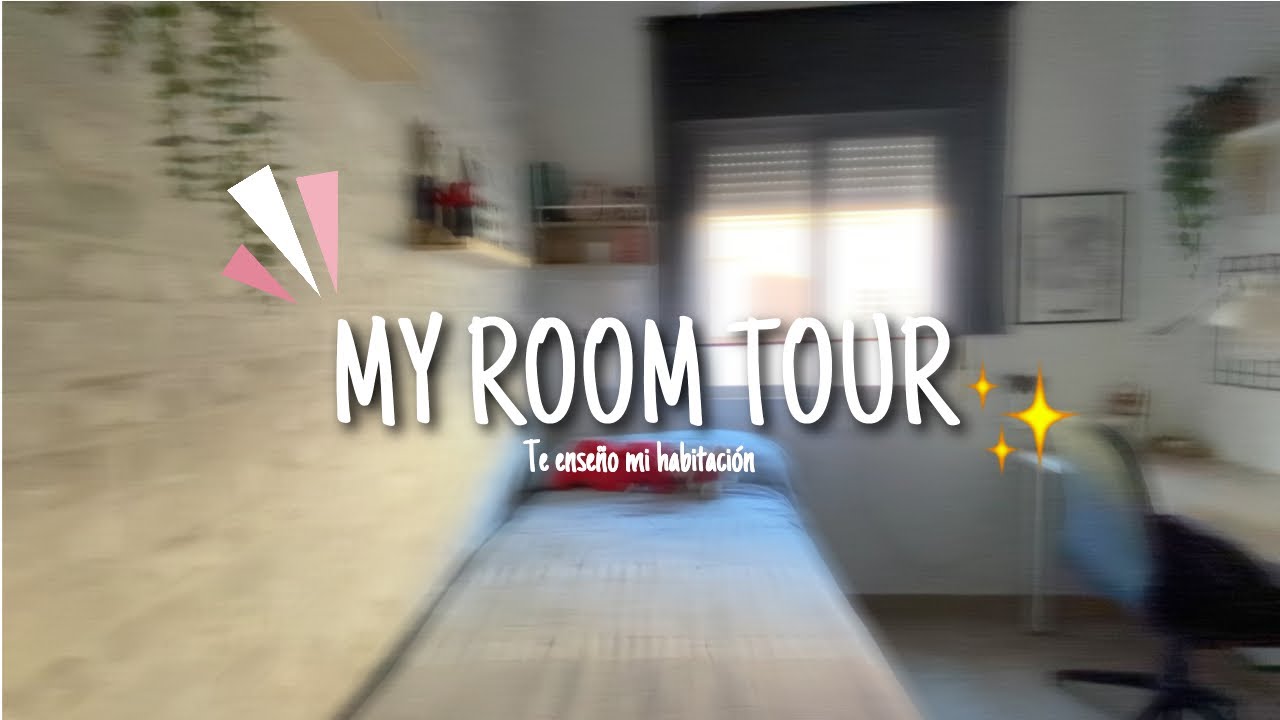 MY ROOM TOUR, os enseño mi habitación!!! ️🫶🏻 - YouTube
