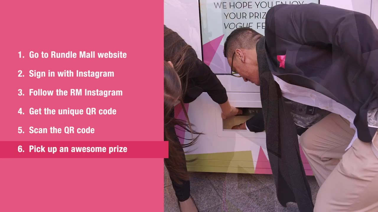 Vogue Festival | Ausbox Vending Machine - YouTube