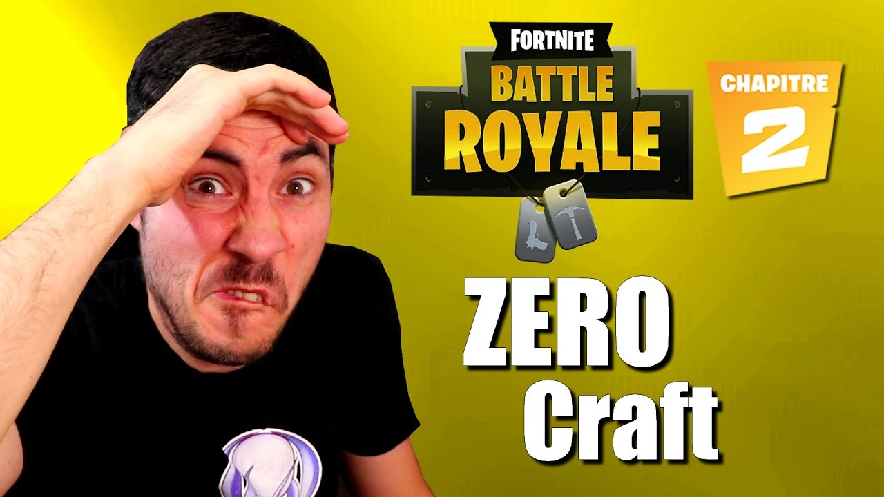 Zero Craft challenge sur Fortnite Switch - YouTube