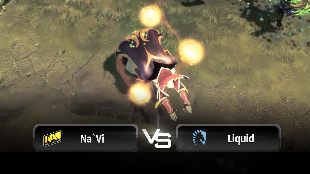 Na`Vi vs Liquid @ Dota 2 Champions League - YouTube