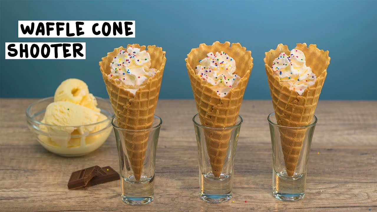 Waffle Cone Shooters - Tipsy Bartender - YouTube