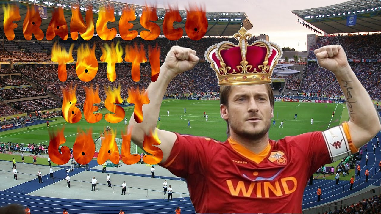 Francesco Totti best goals of football - YouTube