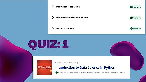 Introduction to Data Science in Python University of Michigan - YouTube