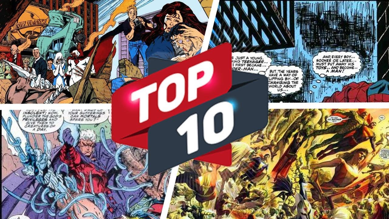 The Most Iconic Comic Book Splash Pages Ever 📌 - YouTube