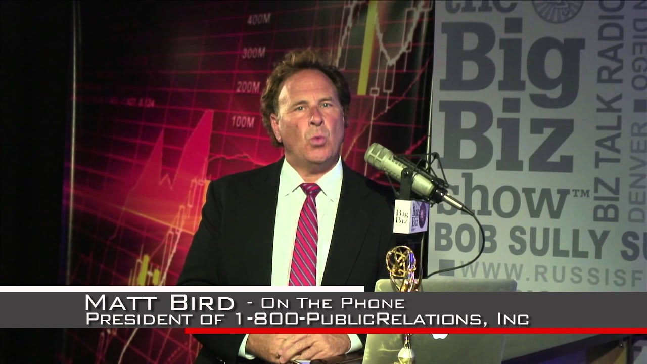 Matthew Bird, President of 1-800-PublicRelations, Inc. was Interviewed ...