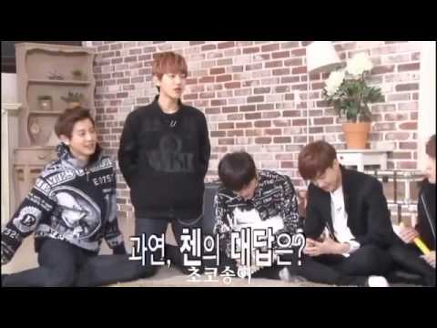 Chanyeol, Baekhyun Kyungsoo taklidi yapıyor [ChanBaek♥]