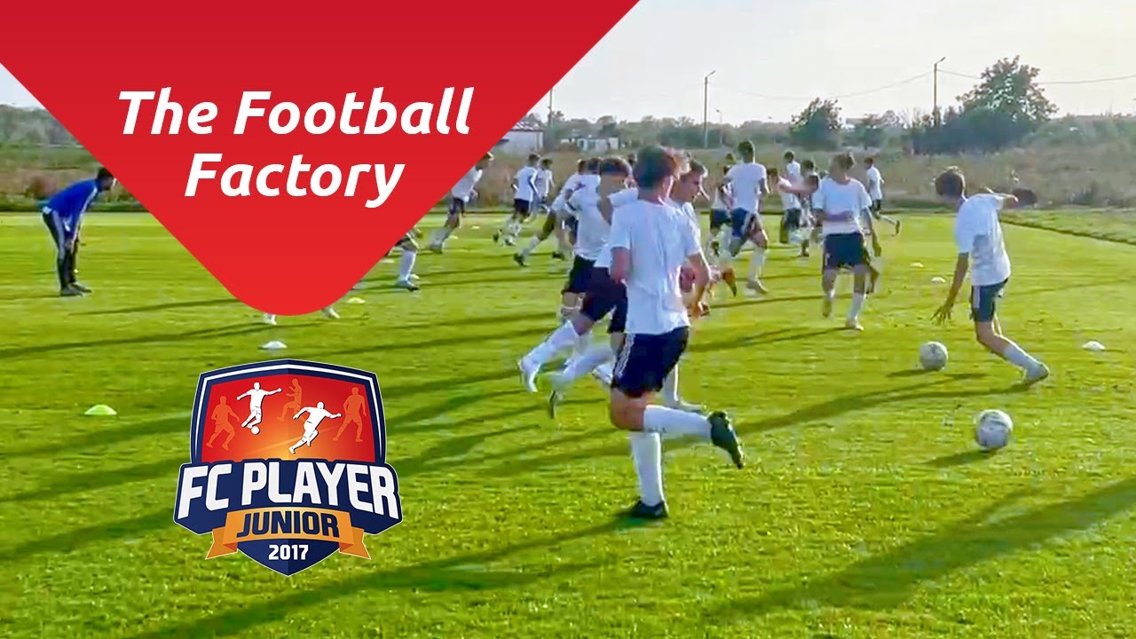 FC Player - The Football Factory - Training Session U16 - YouTube